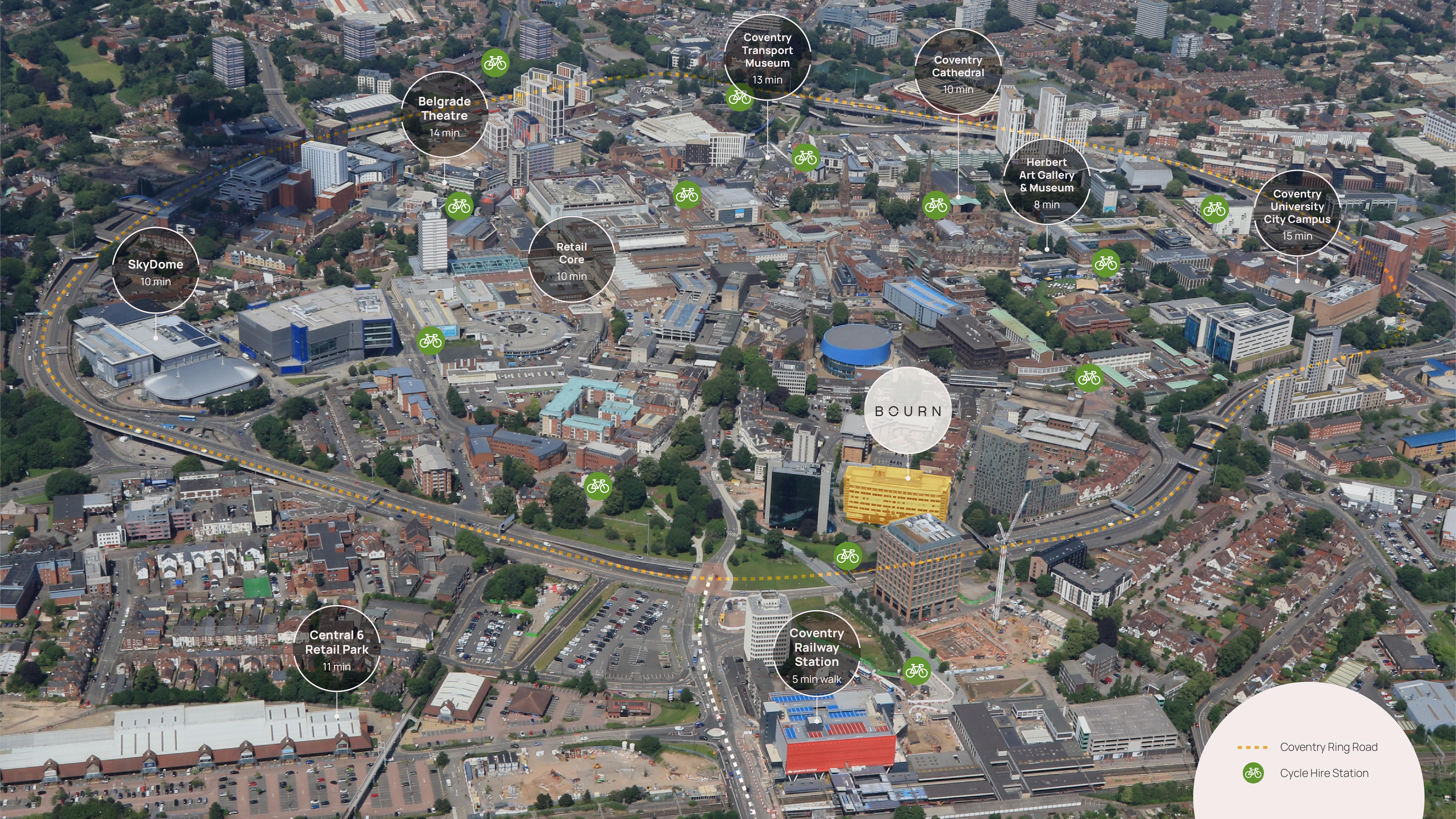 Coventry City Centre Floor Office Space | Bourn Building